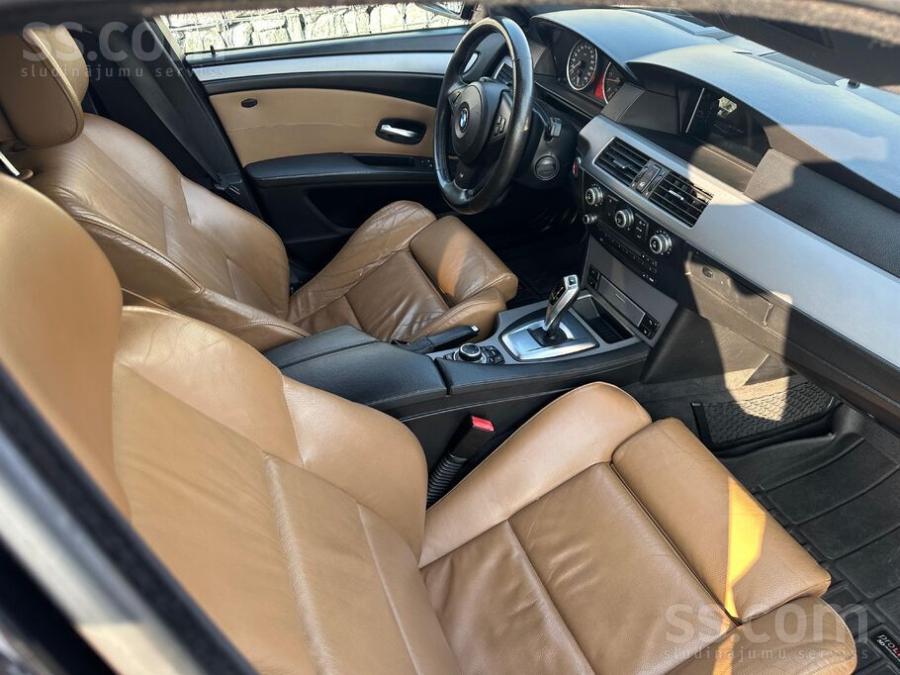 Zils BMW 530 2008 Rīga, ar dzinēja tilpumu 3.00 L un nobraukumu 397 tūkst. km par 6000 €, foto 6 vietnē AUTOMOTO.COM.LV