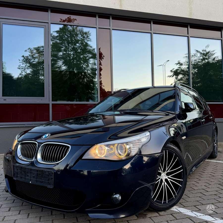 Blue BMW 530 2008 in Kaisiadorys, with an engine capacity of 2.99 L and mileage of 313 thousand km for 4850 €, photo 1 on AUTOMOTO.COM.LV