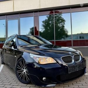Blue BMW 530 2008 in Kaisiadorys, with an engine capacity of 2.99 L and mileage of 313 thousand km for 4850 €, photo 3 on AUTOMOTO.COM.LV