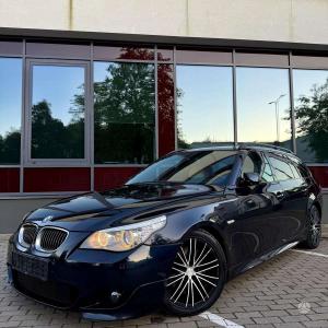 Blue BMW 530 2008 in Kaisiadorys, with an engine capacity of 2.99 L and mileage of 313 thousand km for 4850 €, photo 4 on AUTOMOTO.COM.LV