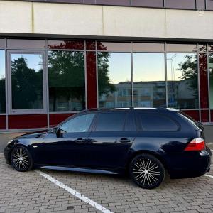 Blue BMW 530 2008 in Kaisiadorys, with an engine capacity of 2.99 L and mileage of 313 thousand km for 4850 €, photo 14 on AUTOMOTO.COM.LV