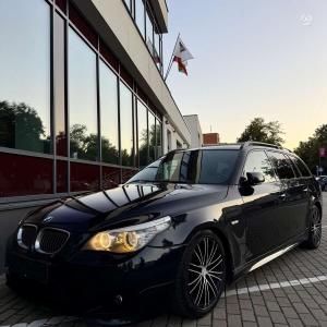 Blue BMW 530 2008 in Kaisiadorys, with an engine capacity of 2.99 L and mileage of 313 thousand km for 4850 €, photo 15 on AUTOMOTO.COM.LV