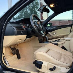 Blue BMW 530 2008 in Kaisiadorys, with an engine capacity of 2.99 L and mileage of 313 thousand km for 4850 €, photo 20 on AUTOMOTO.COM.LV