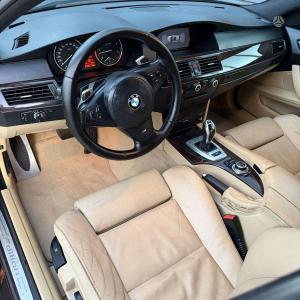 Blue BMW 530 2008 in Kaisiadorys, with an engine capacity of 2.99 L and mileage of 313 thousand km for 4850 €, photo 21 on AUTOMOTO.COM.LV