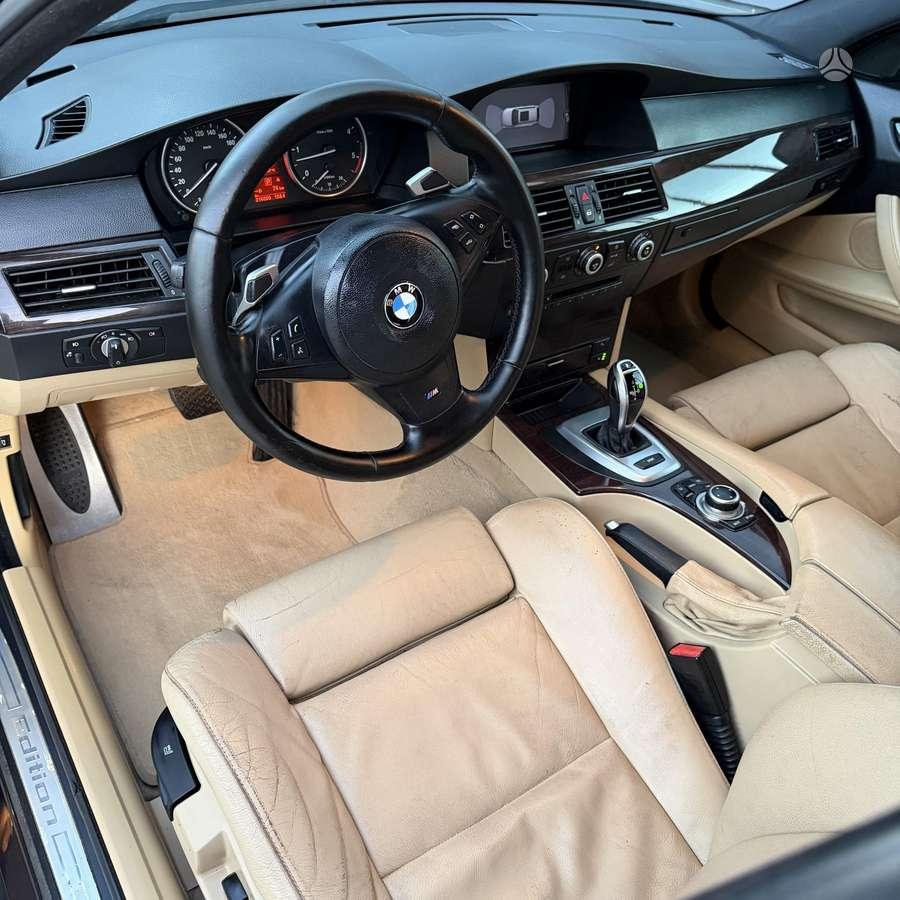 Blue BMW 530 2008 in Kaisiadorys, with an engine capacity of 2.99 L and mileage of 313 thousand km for 4850 €, photo 21 on AUTOMOTO.COM.LV