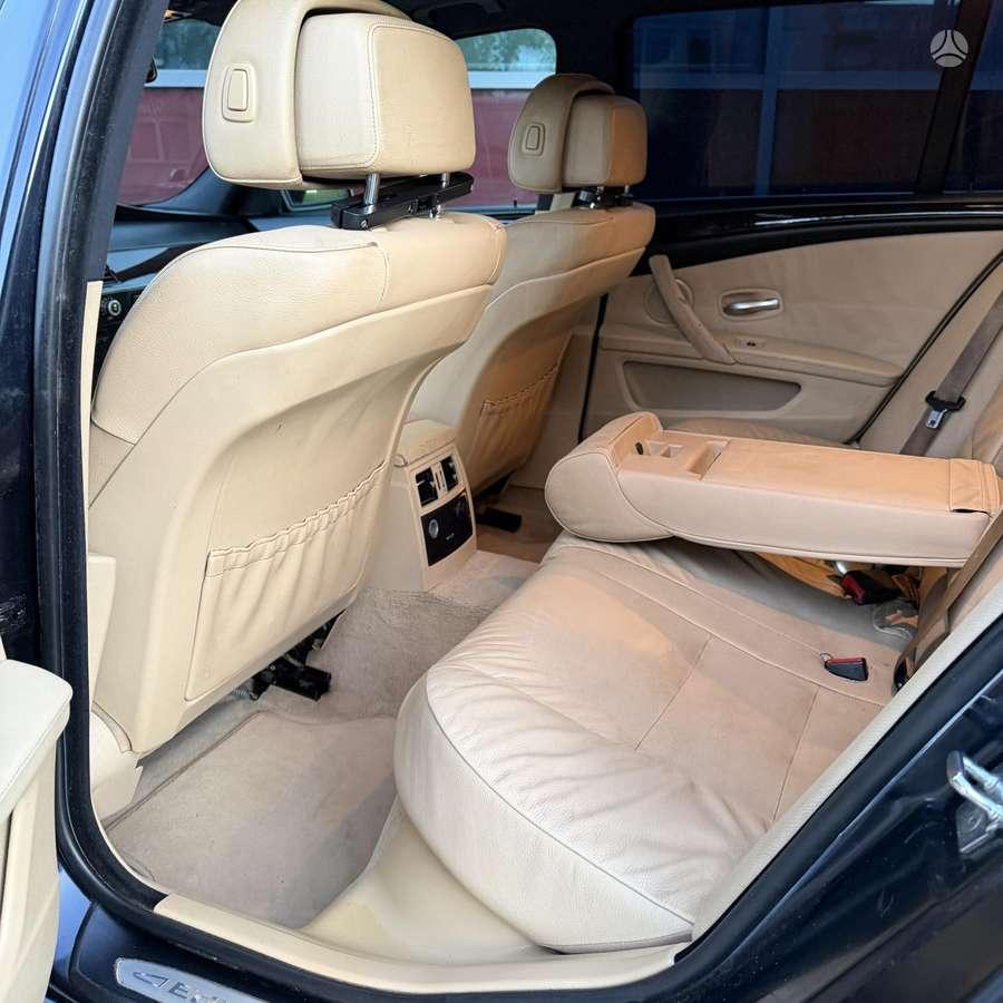 Blue BMW 530 2008 in Kaisiadorys, with an engine capacity of 2.99 L and mileage of 313 thousand km for 4850 €, photo 22 on AUTOMOTO.COM.LV
