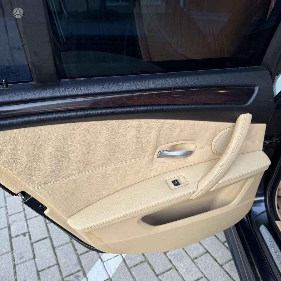 Blue BMW 530 2008 in Kaisiadorys, with an engine capacity of 2.99 L and mileage of 313 thousand km for 4850 €, photo 23 on AUTOMOTO.COM.LV