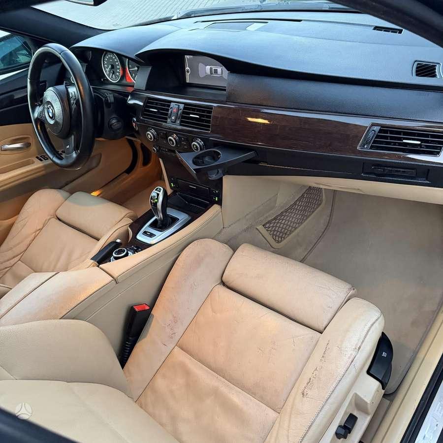 Blue BMW 530 2008 in Kaisiadorys, with an engine capacity of 2.99 L and mileage of 313 thousand km for 4850 €, photo 26 on AUTOMOTO.COM.LV