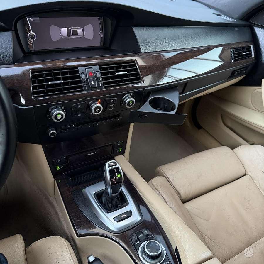 Blue BMW 530 2008 in Kaisiadorys, with an engine capacity of 2.99 L and mileage of 313 thousand km for 4850 €, photo 29 on AUTOMOTO.COM.LV