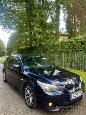 Blue BMW 530 2008 in Riga, with an engine capacity of 3.00 L and mileage of 420 thousand km for 4790 €, photo 5 on AUTOMOTO.COM.LV