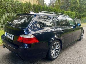 Blue BMW 530 2008 in Riga, with an engine capacity of 3.00 L and mileage of 420 thousand km for 4790 €, photo 6 on AUTOMOTO.COM.LV