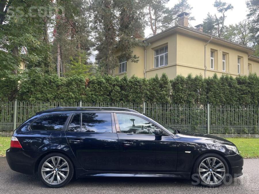 Blue BMW 530 2008 in Riga, with an engine capacity of 3.00 L and mileage of 420 thousand km for 4790 €, photo 7 on AUTOMOTO.COM.LV