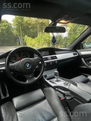 Blue BMW 530 2008 in Riga, with an engine capacity of 3.00 L and mileage of 420 thousand km for 4790 €, photo 8 on AUTOMOTO.COM.LV