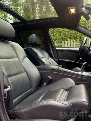 Blue BMW 530 2008 in Riga, with an engine capacity of 3.00 L and mileage of 420 thousand km for 4790 €, photo 9 on AUTOMOTO.COM.LV