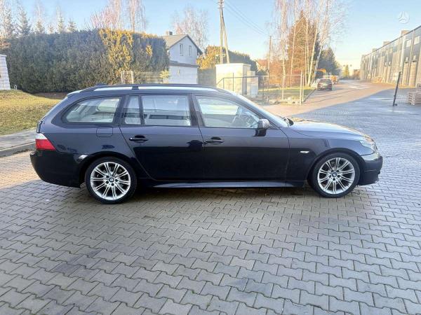 Blue BMW 530 2009 in Vilnius, with an engine capacity of 2.99 L and mileage of 280 thousand km for 4900 €, photo 3 on AUTOMOTO.COM.LV