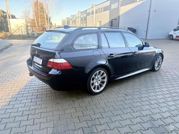 Blue BMW 530 2009 in Vilnius, with an engine capacity of 2.99 L and mileage of 280 thousand km for 4900 €, photo 4 on AUTOMOTO.COM.LV