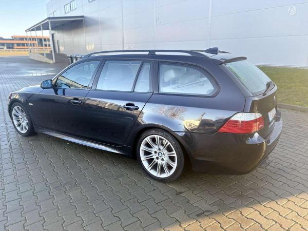 Blue BMW 530 2009 in Vilnius, with an engine capacity of 2.99 L and mileage of 280 thousand km for 4900 €, photo 6 on AUTOMOTO.COM.LV