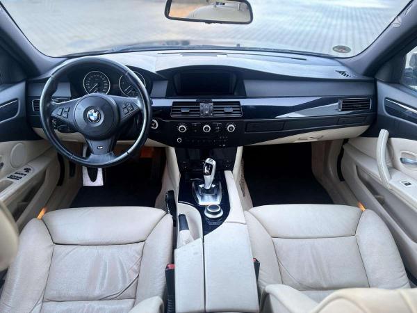 Blue BMW 530 2009 in Vilnius, with an engine capacity of 2.99 L and mileage of 280 thousand km for 4900 €, photo 8 on AUTOMOTO.COM.LV