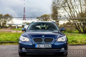Blue BMW 530 2009 in Riga, with an engine capacity of 3.00 L and mileage of 342 thousand km for 6690 €, photo 3 on AUTOMOTO.COM.LV