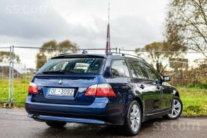 Blue BMW 530 2009 in Riga, with an engine capacity of 3.00 L and mileage of 342 thousand km for 6690 €, photo 7 on AUTOMOTO.COM.LV