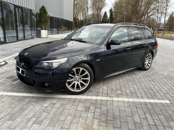 Blue BMW 530 2009 in Kaunas, with an engine capacity of 3.00 L and mileage of 322 thousand km for 4850 €, photo 1 on AUTOMOTO.COM.LV