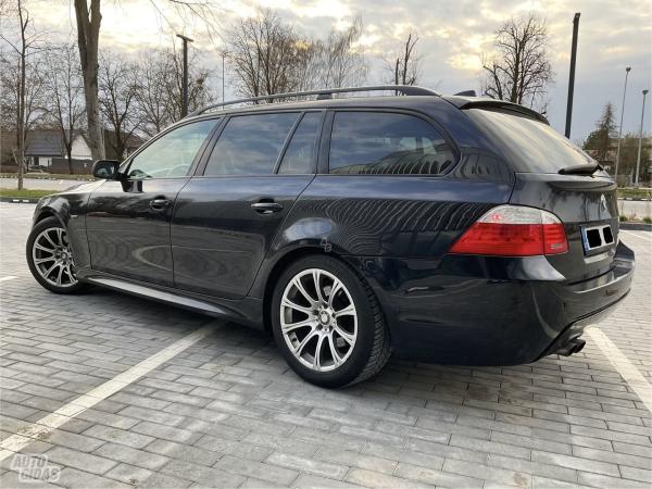 Blue BMW 530 2009 in Kaunas, with an engine capacity of 3.00 L and mileage of 322 thousand km for 4850 €, photo 4 on AUTOMOTO.COM.LV