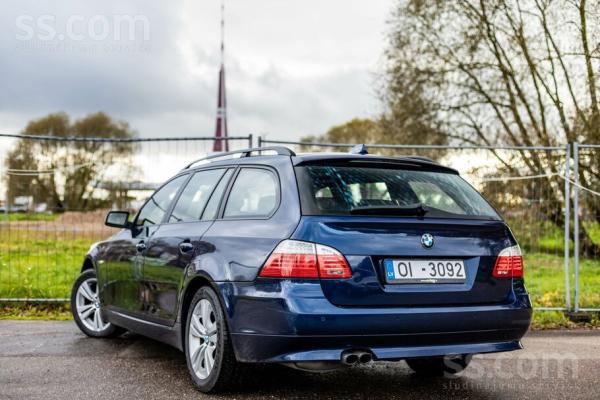 Zils BMW 530 2009 Rīga, ar dzinēja tilpumu 3.00 L un nobraukumu 342 tūkst. km par 6690 €, foto 5 vietnē AUTOMOTO.COM.LV