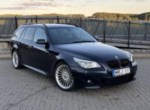 Синий БМВ 530 2009 в Аникщяй, объемом двигателя 2.99 л и пробегом 316 тыс. км за 6500 €, фото  на AUTOMOTO.COM.LV