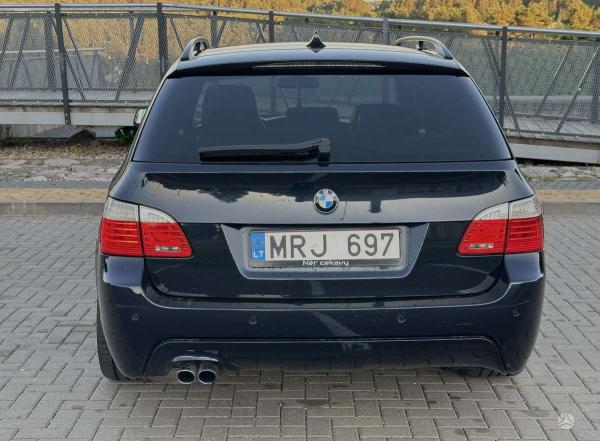Blue BMW 530 2009 in Anyksciai, with an engine capacity of 2.99 L and mileage of 316 thousand km for 6500 €, photo 7 on AUTOMOTO.COM.LV
