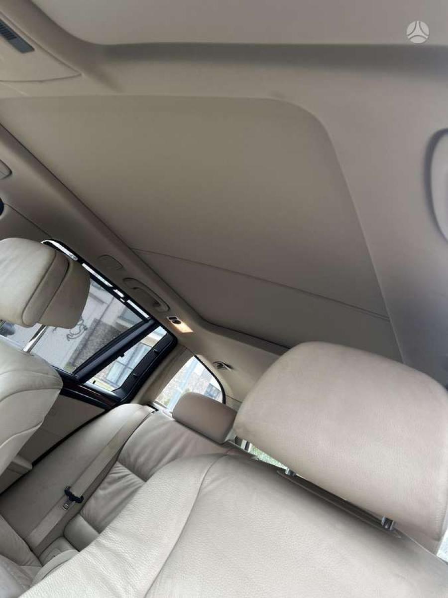 Blue BMW 530 2009 in Vilnius, with an engine capacity of 2.99 L and mileage of 420 thousand km for 3850 €, photo 12 on AUTOMOTO.COM.LV