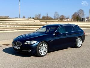 Blue BMW 530 2010 in Vilnius, with an engine capacity of 3.00 L and mileage of 358 thousand km for 8950 €, photo 9 on AUTOMOTO.COM.LV