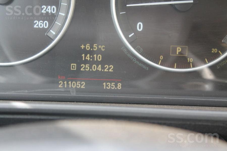 Синий БМВ 530 2010 в Даугавпилс, объемом двигателя 3.00 л и пробегом 211 тыс. км за 8690 €, фото 14 на AUTOMOTO.COM.LV