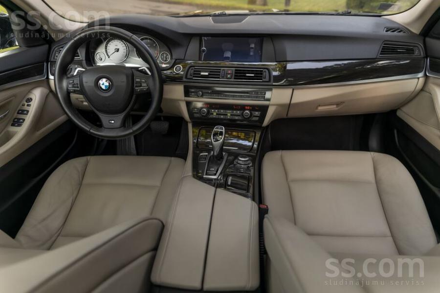 Zils BMW 530 2010 Jelgava, ar dzinēja tilpumu 3.00 L un nobraukumu 296 tūkst. km par 7400 €, foto 9 vietnē AUTOMOTO.COM.LV