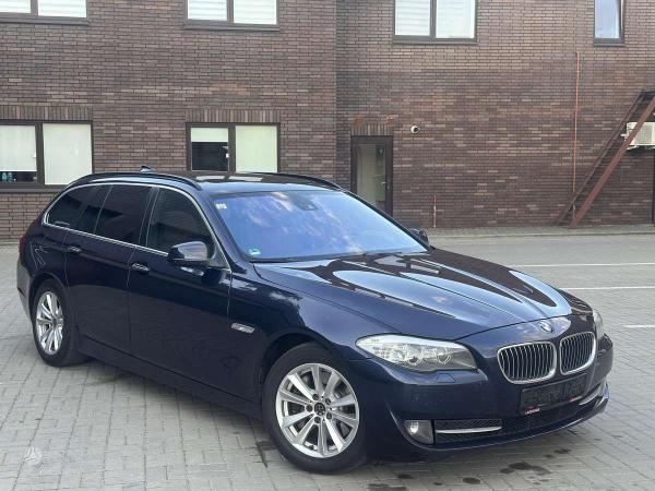 Blue BMW 530 2010 in Kaisiadorys, with an engine capacity of 2.99 L and mileage of 348 thousand km for 6500 €, photo 1 on AUTOMOTO.COM.LV