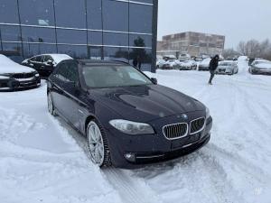 Blue BMW 530 2011 in Telschi, with an engine capacity of 2.99 L and mileage of 246 thousand km for 7499 €, photo 10 on AUTOMOTO.COM.LV