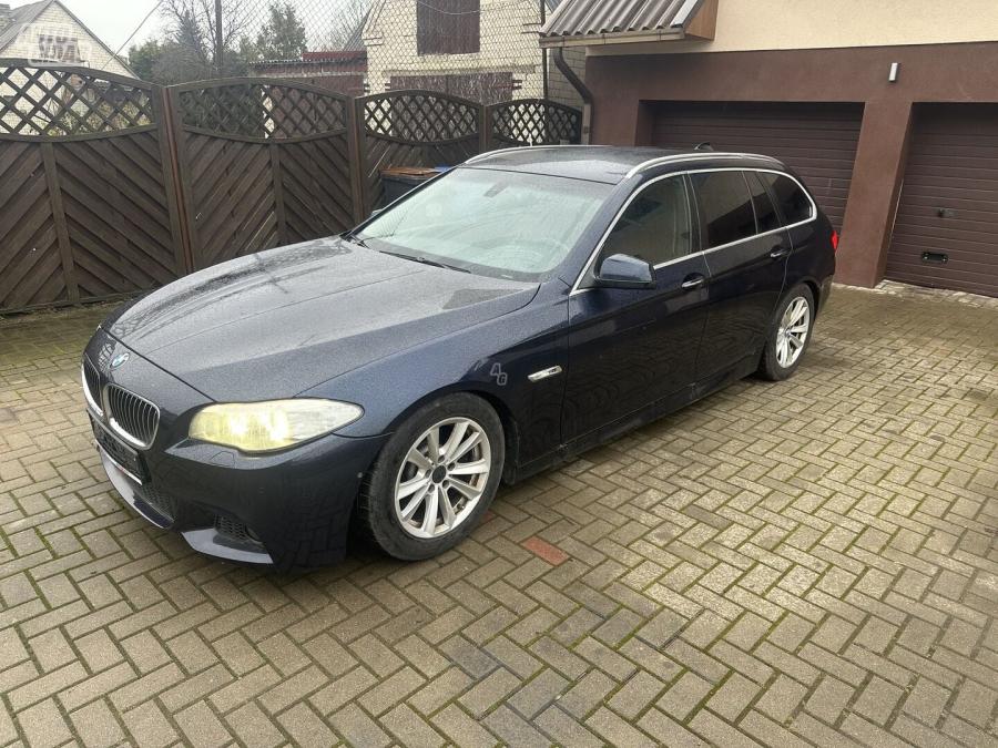 Blue BMW 530 2011 in Sakiai, with an engine capacity of 3.00 L and mileage of 342 thousand km for 6500 €, photo 2 on AUTOMOTO.COM.LV