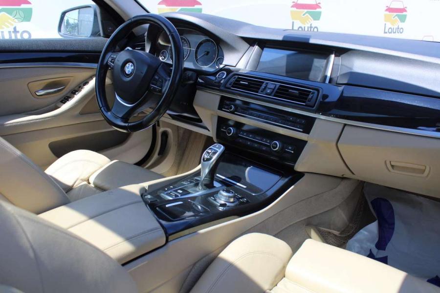 Blue BMW 530 2011 in Vilnius, with an engine capacity of 3.00 L and mileage of 248 thousand km for 9290 €, photo 5 on AUTOMOTO.COM.LV