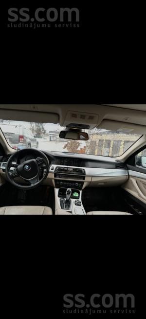 Blue BMW 530 2011 in Jelgava, with an engine capacity of 3.00 L and mileage of 393 thousand km for 5150 €, photo 6 on AUTOMOTO.COM.LV