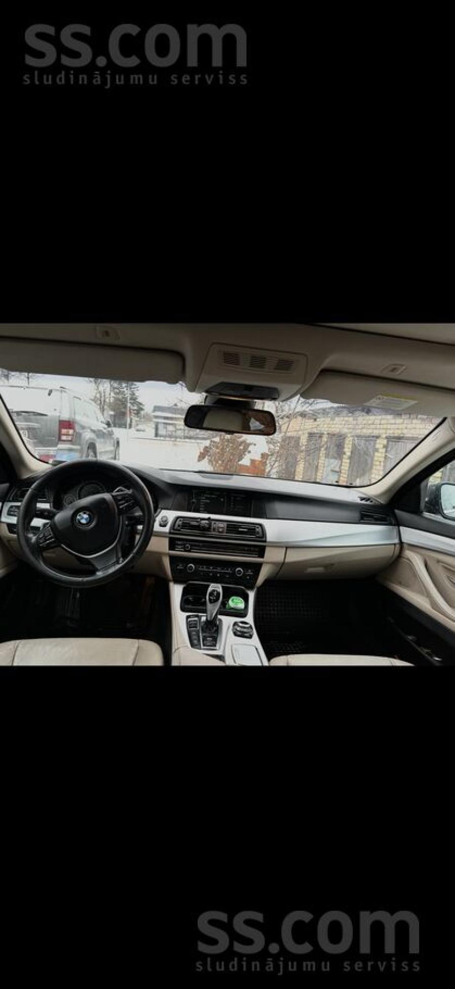 Blue BMW 530 2011 in Jelgava, with an engine capacity of 3.00 L and mileage of 393 thousand km for 5150 €, photo 6 on AUTOMOTO.COM.LV