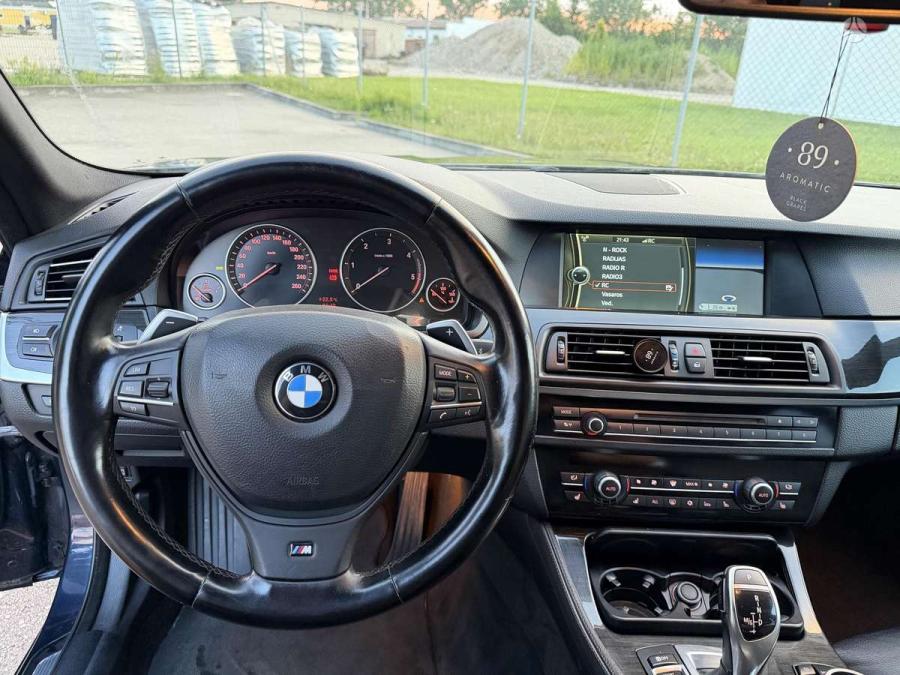 Zils BMW 530 2011 Ukmergė, ar dzinēja tilpumu 3.00 L un nobraukumu 390 tūkst. km par 7500 €, foto 14 vietnē AUTOMOTO.COM.LV