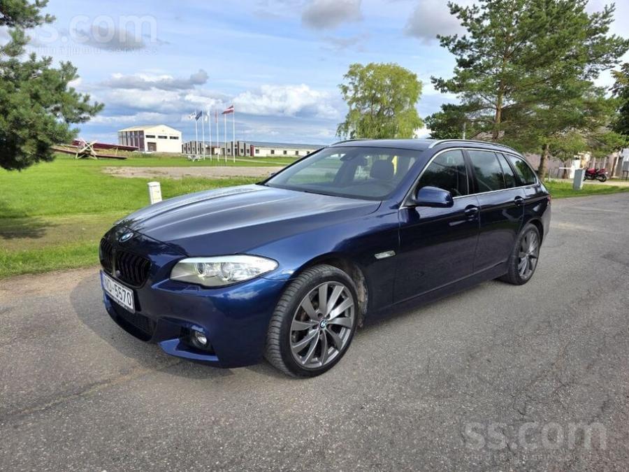 Blue BMW 530 2011 in Dobele, with an engine capacity of 3.00 L and mileage of 266 thousand km for 8800 €, photo 1 on AUTOMOTO.COM.LV