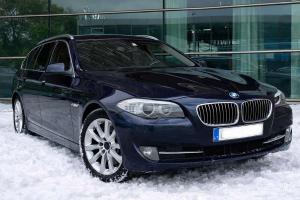 Blue BMW 530 2012 in Klaipeda, with an engine capacity of 2.99 L and mileage of 297 thousand km for 7990 €, photo 5 on AUTOMOTO.COM.LV
