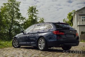 Blue BMW 530 2012 in Riga, with an engine capacity of 3.00 L and mileage of 387 thousand km for 9000 €, photo 4 on AUTOMOTO.COM.LV