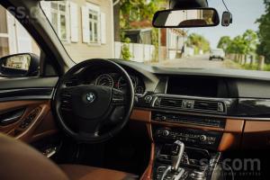 Blue BMW 530 2012 in Riga, with an engine capacity of 3.00 L and mileage of 387 thousand km for 9000 €, photo 7 on AUTOMOTO.COM.LV