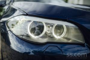Blue BMW 530 2012 in Riga, with an engine capacity of 3.00 L and mileage of 387 thousand km for 9000 €, photo 13 on AUTOMOTO.COM.LV