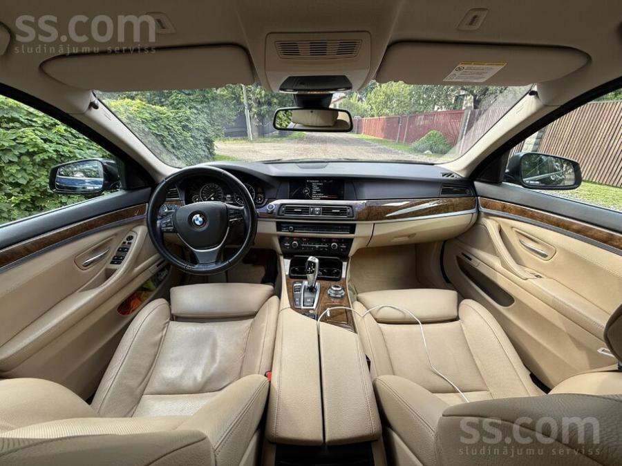 Zils BMW 530 2012 Rīga, ar dzinēja tilpumu 3.00 L un nobraukumu 259 tūkst. km par 12600 €, foto 10 vietnē AUTOMOTO.COM.LV