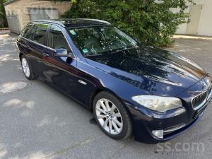 Синий БМВ 530 2012 в Цесис, объемом двигателя 3.00 л и пробегом 267 тыс. км за 9500 €, фото  на AUTOMOTO.COM.LV
