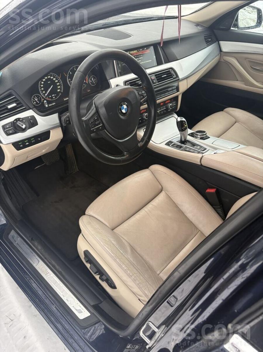 Zils BMW 530 2013 Rīga, ar dzinēja tilpumu 3.00 L un nobraukumu 305 tūkst. km par 11500 €, foto 9 vietnē AUTOMOTO.COM.LV
