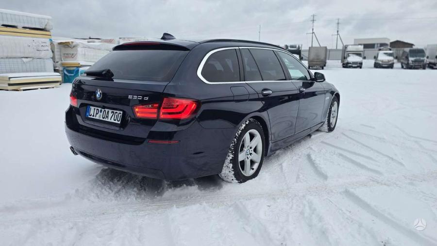 Blue BMW 530 2013 in Vilnius, with an engine capacity of 2.99 L and mileage of 342 thousand km for 7600 €, photo 1 on AUTOMOTO.COM.LV