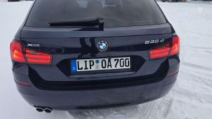 Blue BMW 530 2013 in Vilnius, with an engine capacity of 2.99 L and mileage of 342 thousand km for 7600 €, photo 5 on AUTOMOTO.COM.LV
